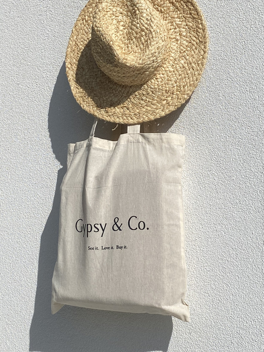 GYPSY & CO. COTTON TOTE BAG – Gypsy & Co.